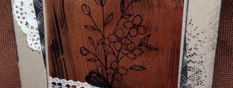 Black Ice – Hottest Paper Crafting Technique – Super Awesome Stamper