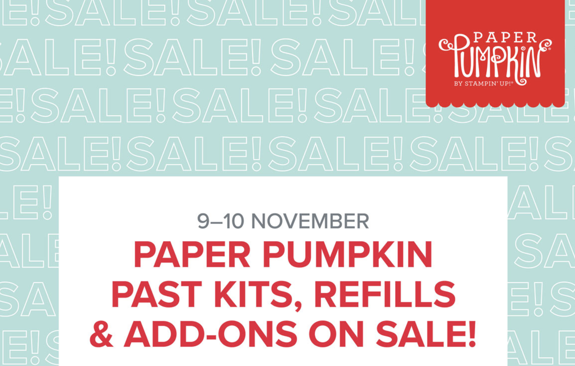 2 Day Paper Pumpkin Sale – Super Awesome Stamper