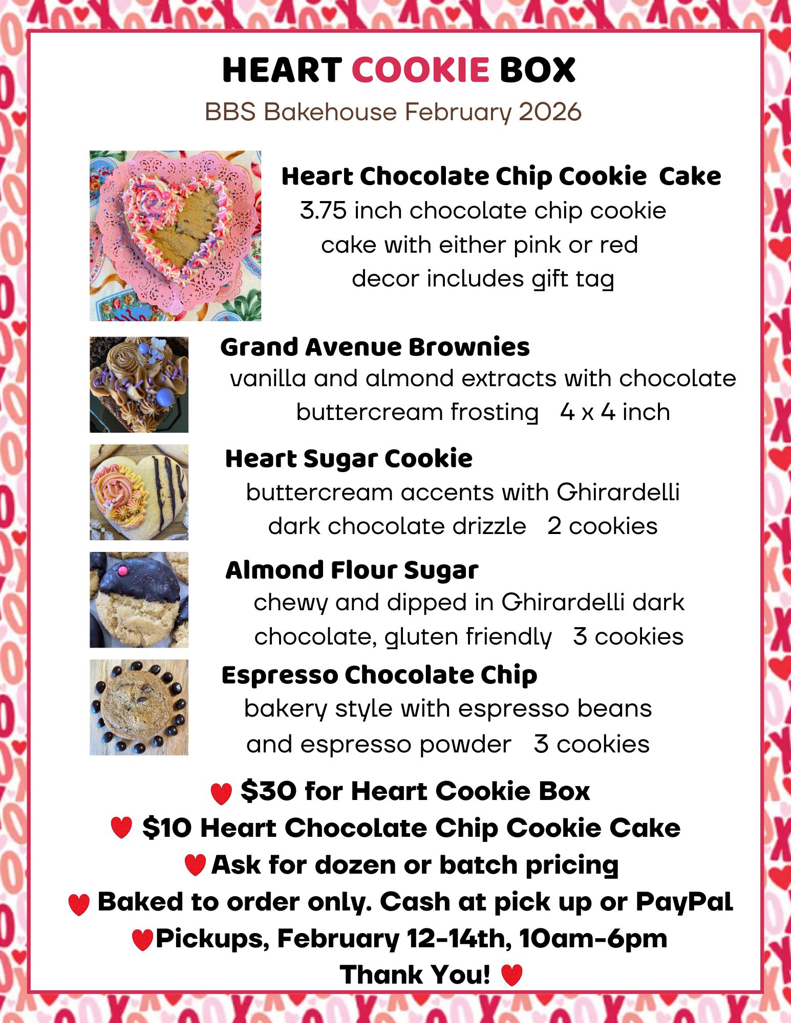 February Cookie Boxes featuring Heart Cookie Cake! – Super Awesome Stamper